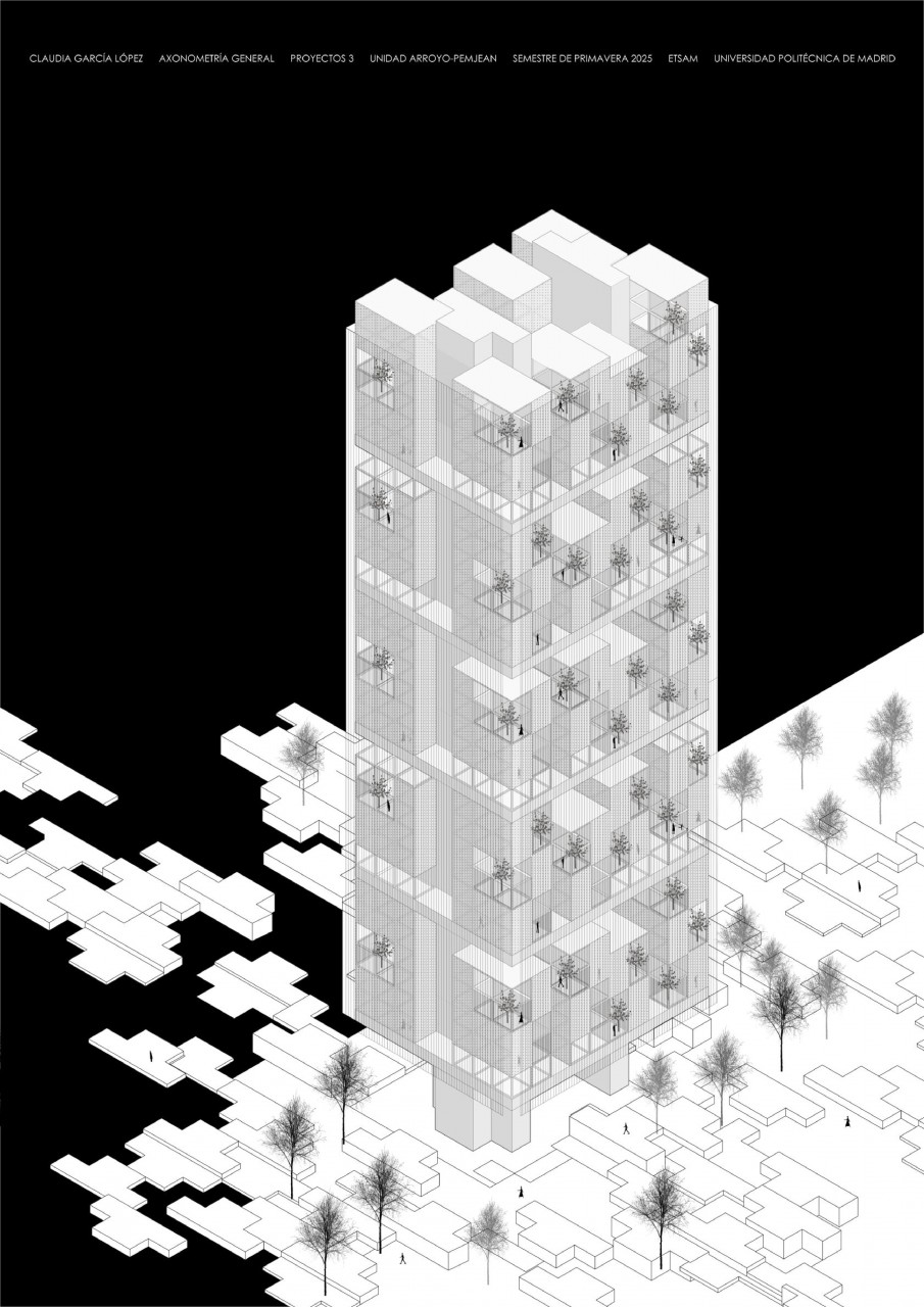 High-rise courtyard housing - Architectural Design Archive by DPA