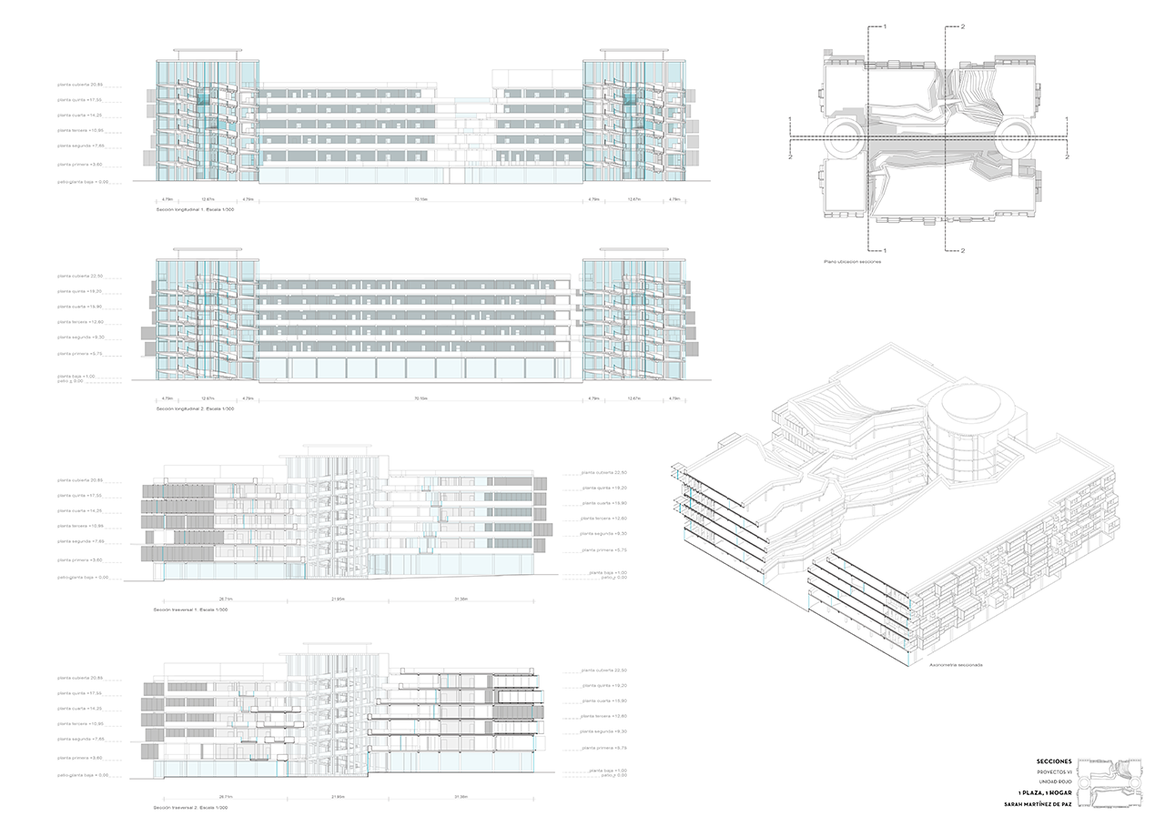 1 PLAZA, 1 HOGAR - Architectural Design Archive by DPA