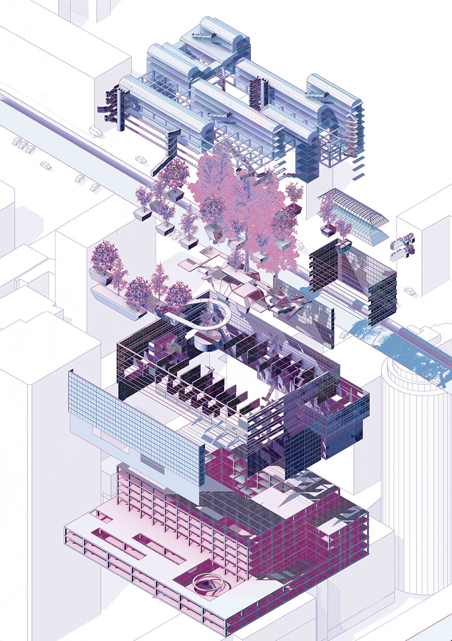 Butterflies & Office Space - Architectural Design Archive by DPA